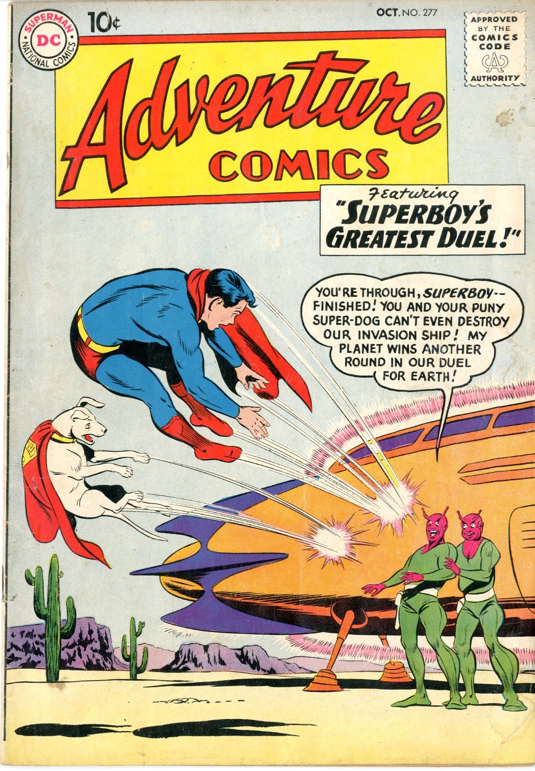 Adventure Comics / Issue #277 | Comics Details | Four Color Comics