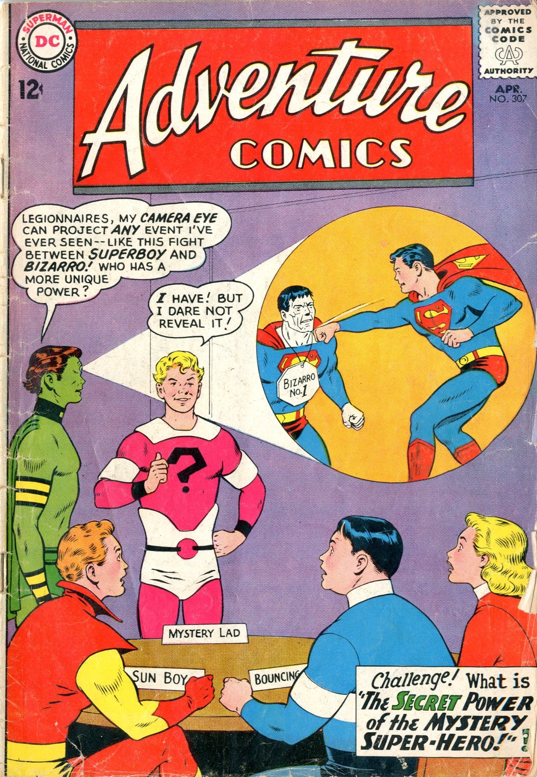 ADVENTURE COMICS / Issue #307 | Sold Details | Four Color Comics