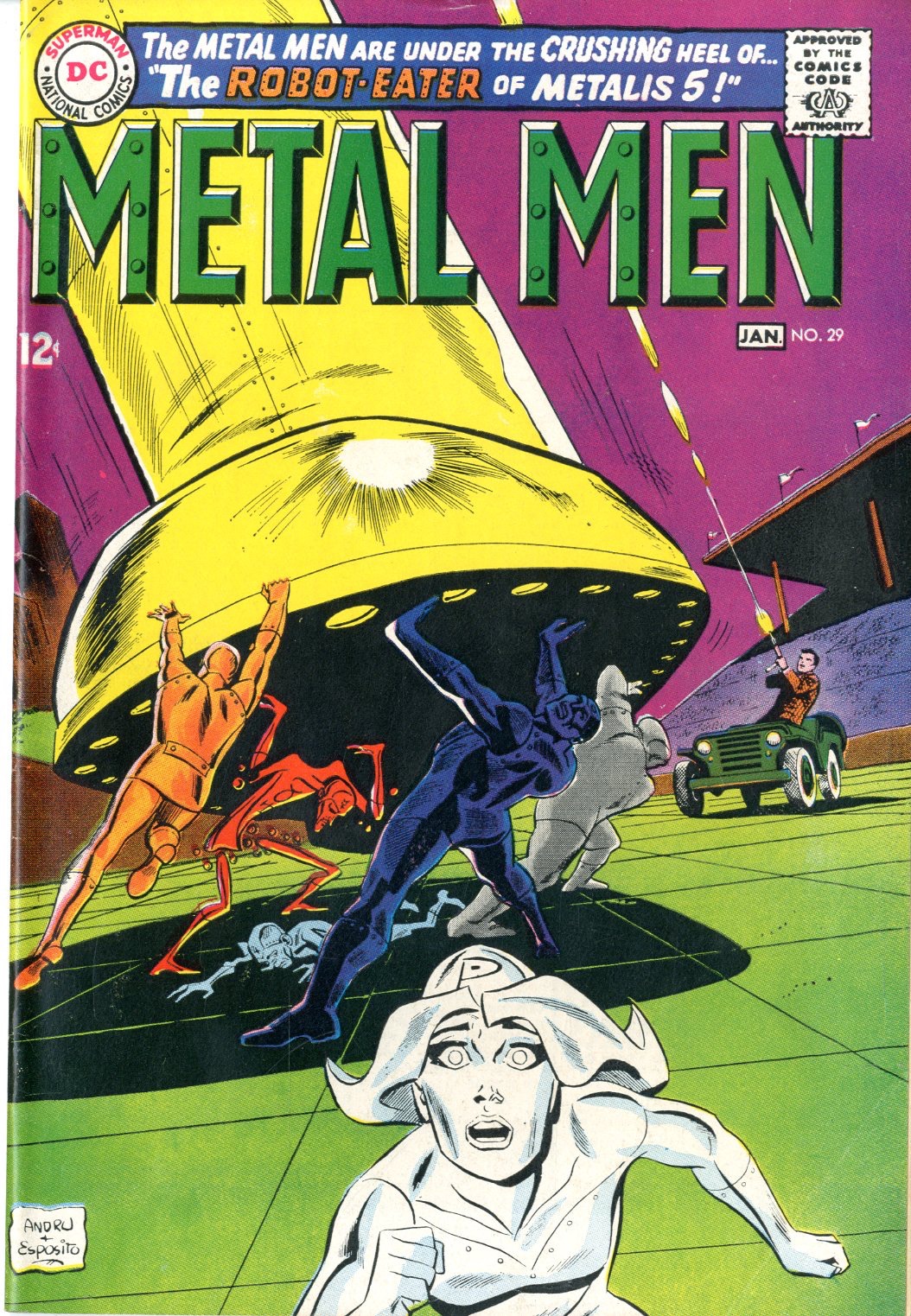 Metal Men / Issue #29 | Comics Details | Four Color Comics