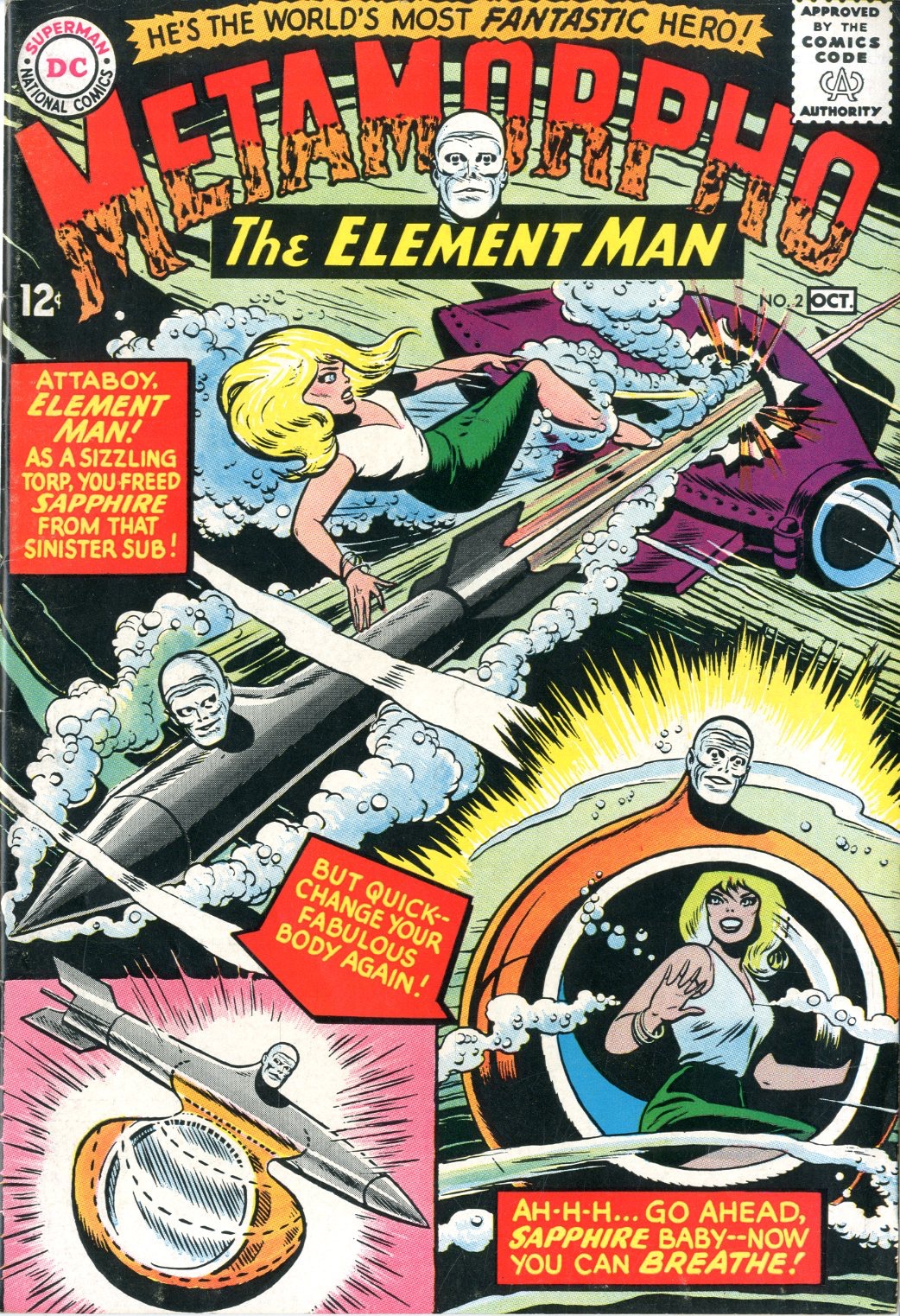 Metamorpho / Issue #2 | Comics Details | Four Color Comics