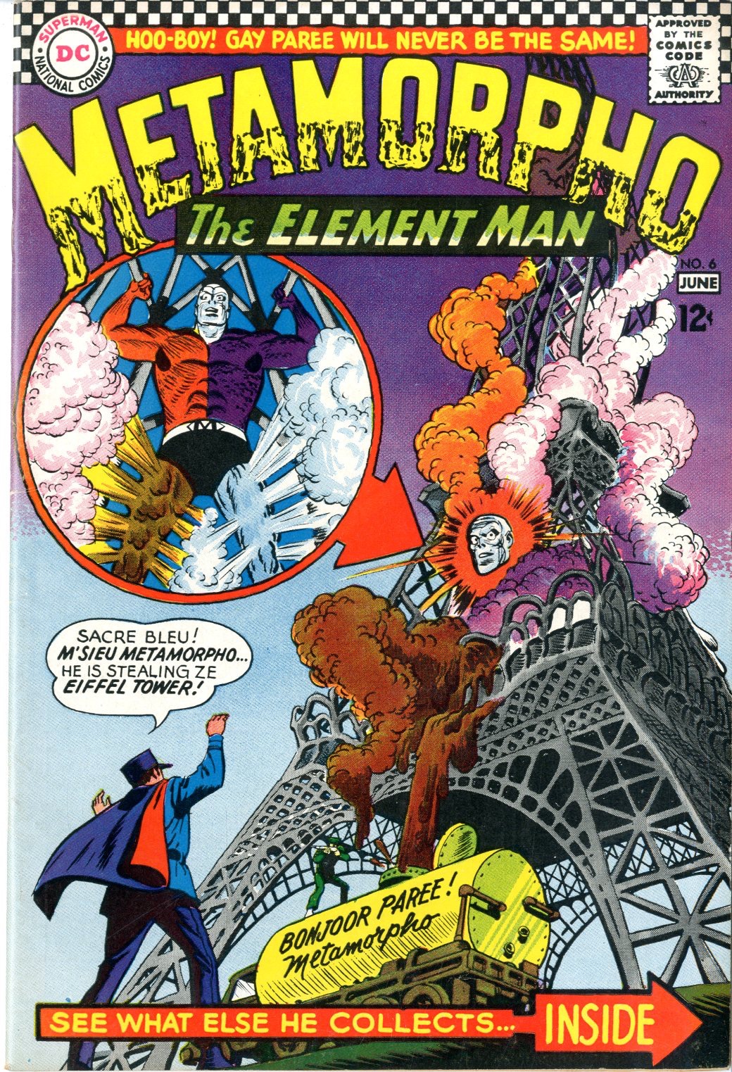 Metamorpho / Issue #6 | Comics Details | Four Color Comics