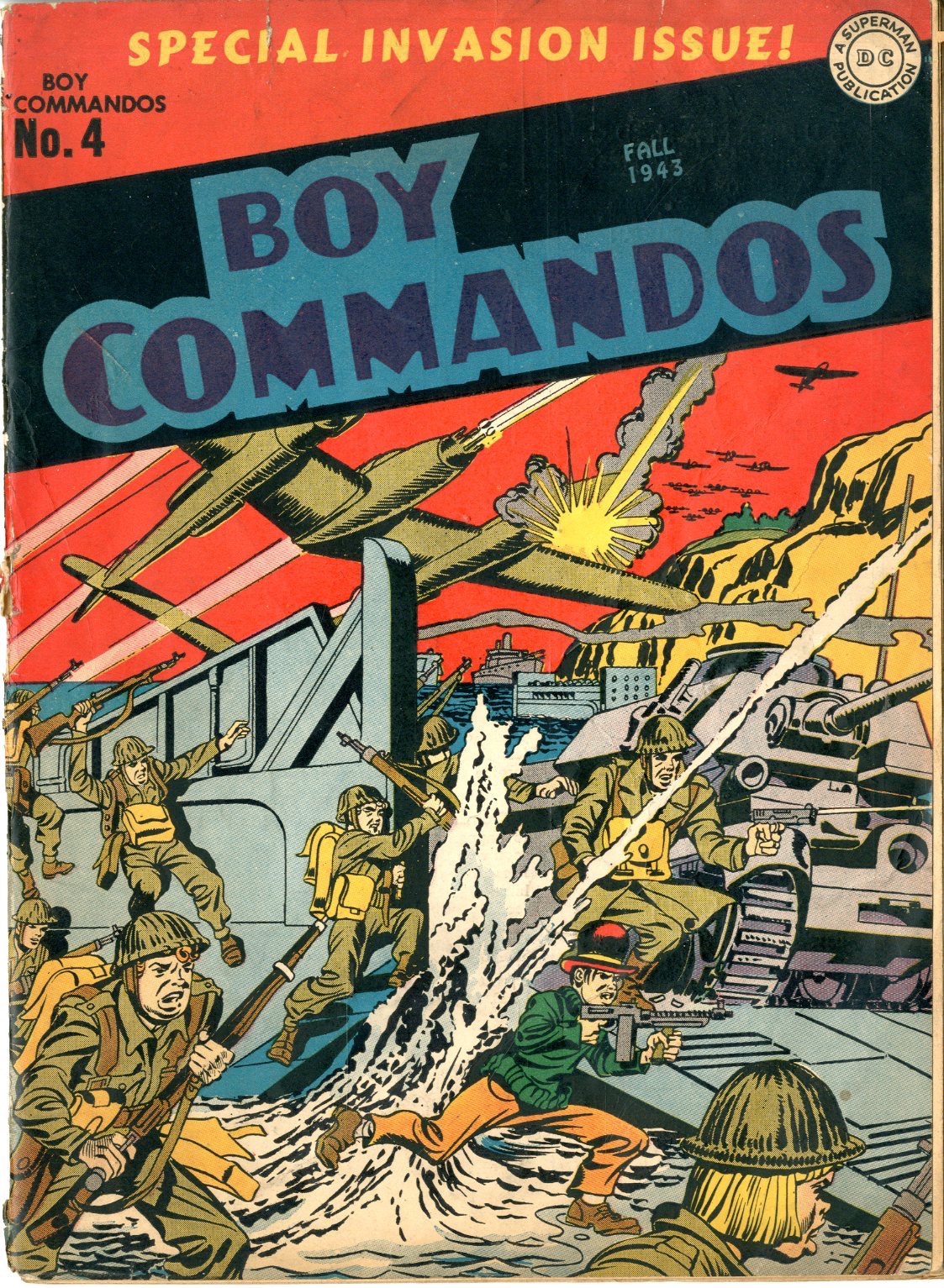 BOY COMMANDOS / Issue #4 | Sold Details | Four Color Comics