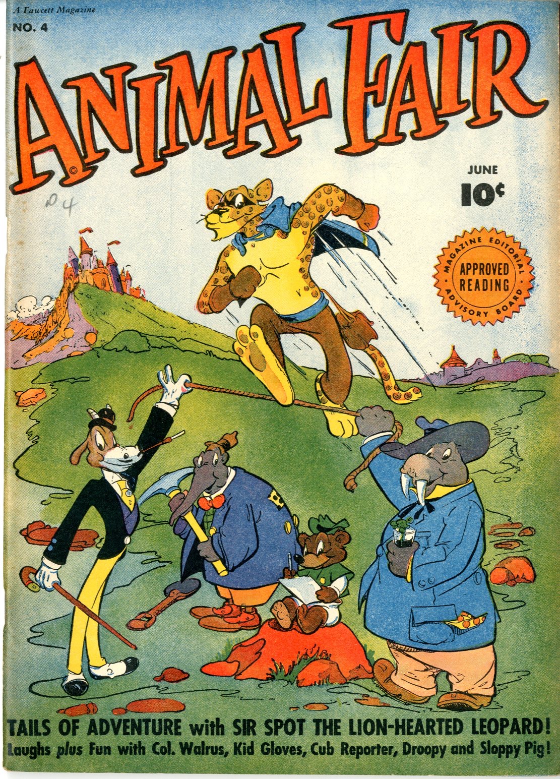 ANIMAL FAIR / Issue #4 | Sold Details | Four Color Comics