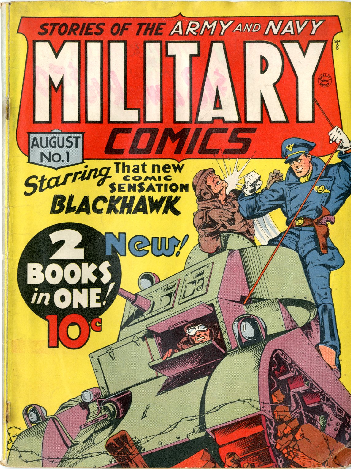 MILITARY COMICS / Issue #1 | Sold Details | Four Color Comics