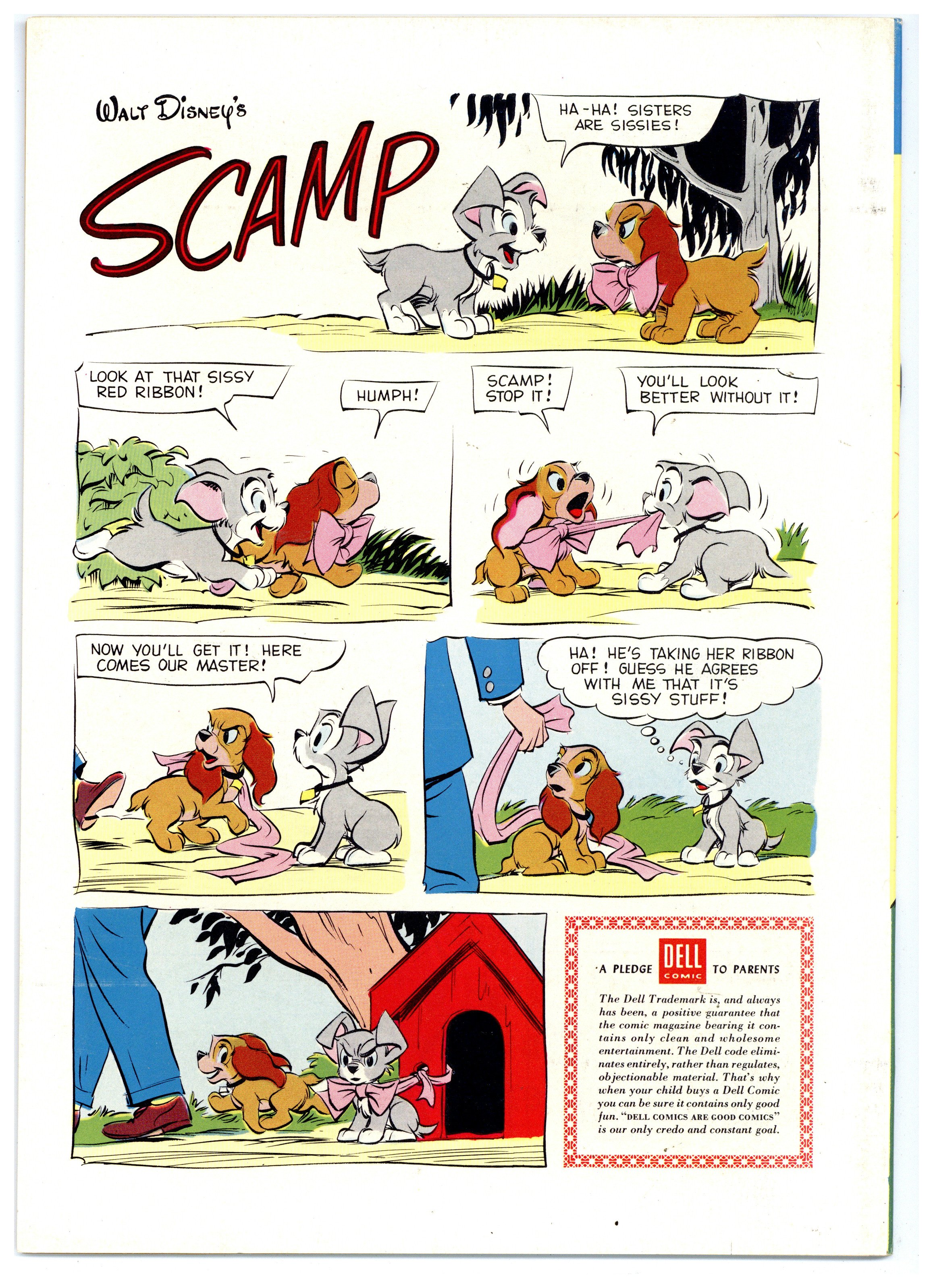 Scamp Comic Character Walt Disney's Scamp #12 ORIGINAL Vintage 1973