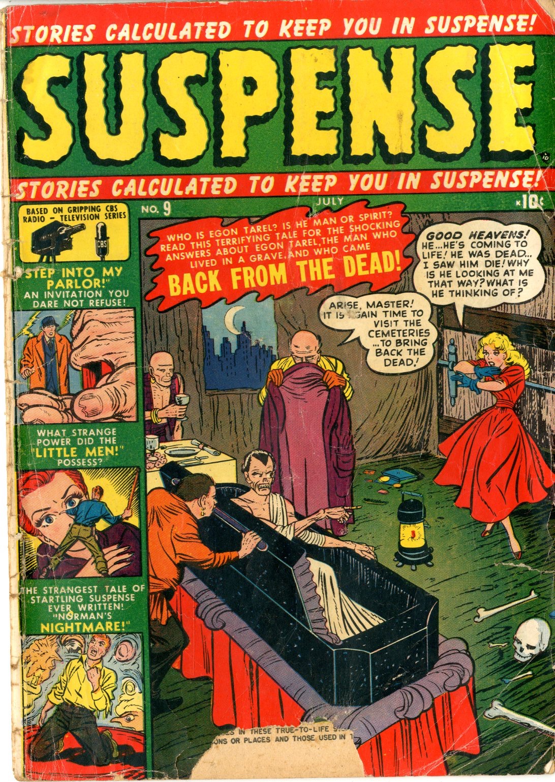 SUSPENSE / Issue #9 | Sold Details | Four Color Comics