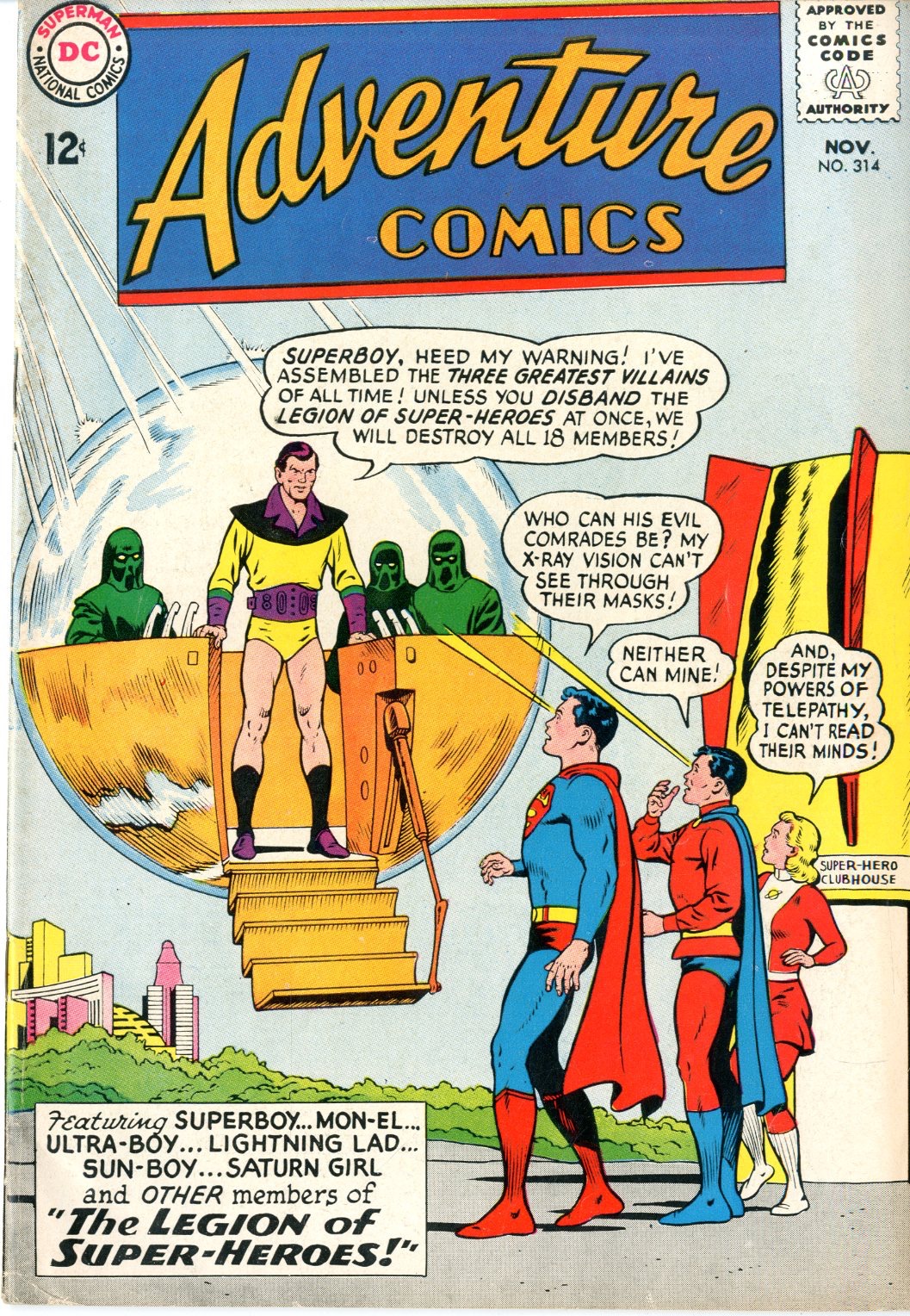 Adventure Comics / Issue #314 | Sold Details | Four Color Comics