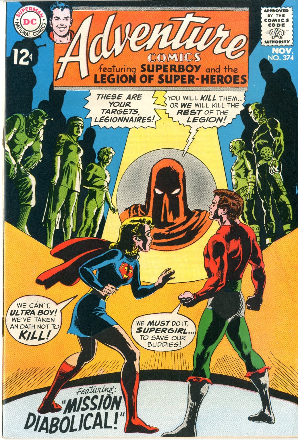 Adventure Comics / Issue #374 | Sold Details | Four Color Comics