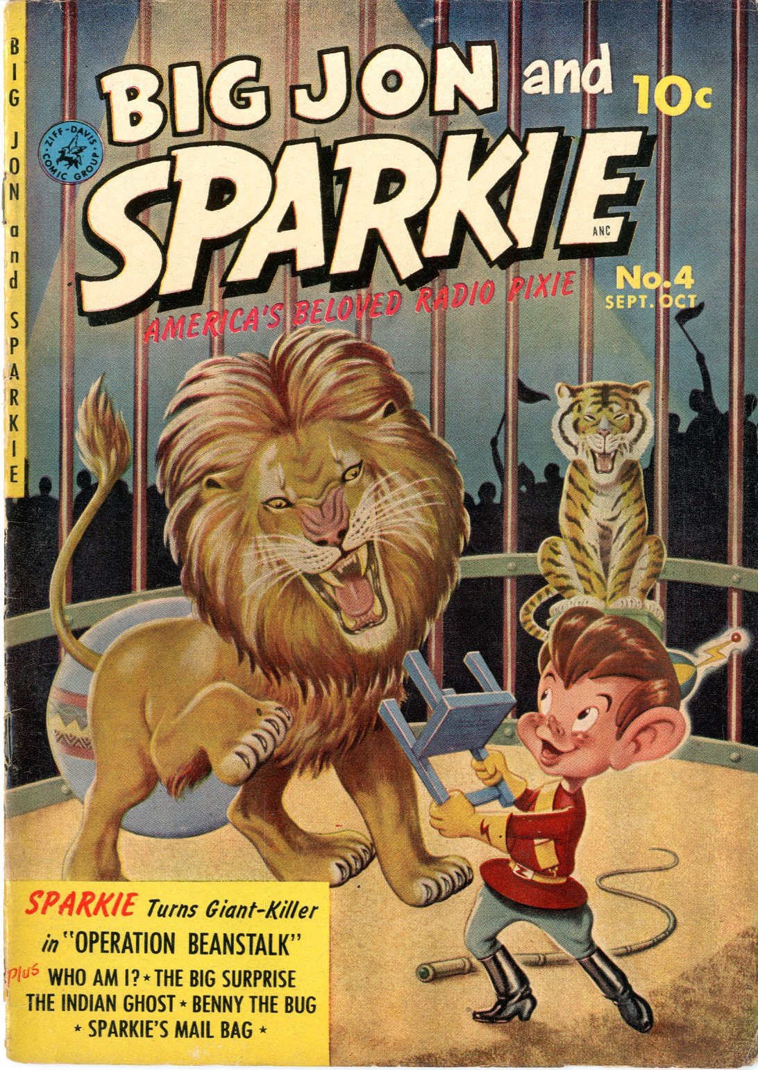 Big Jon & Sparkie Radio Pixie / Issue #4 | Sold Details | Four Color Comics