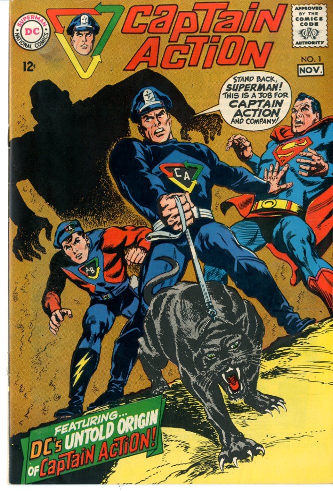 Captain Action / Issue #1 | Comics Details | Four Color Comics