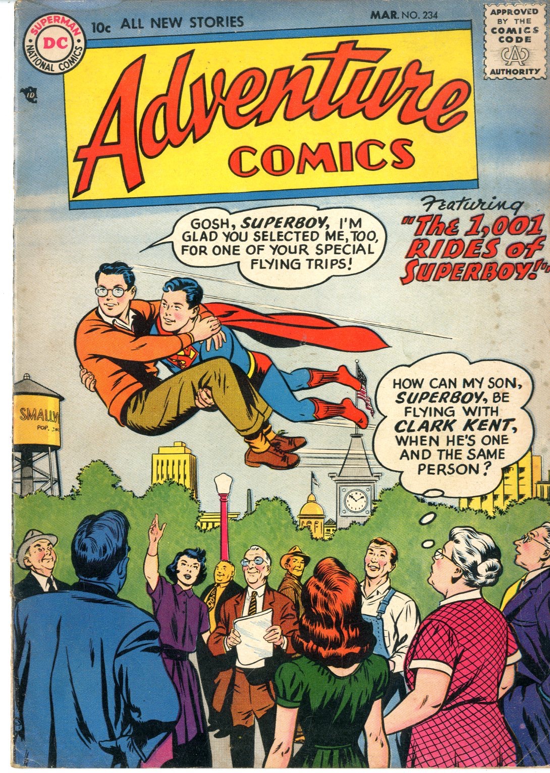 Adventure Comics / Issue #234 | Comics Details | Four Color Comics