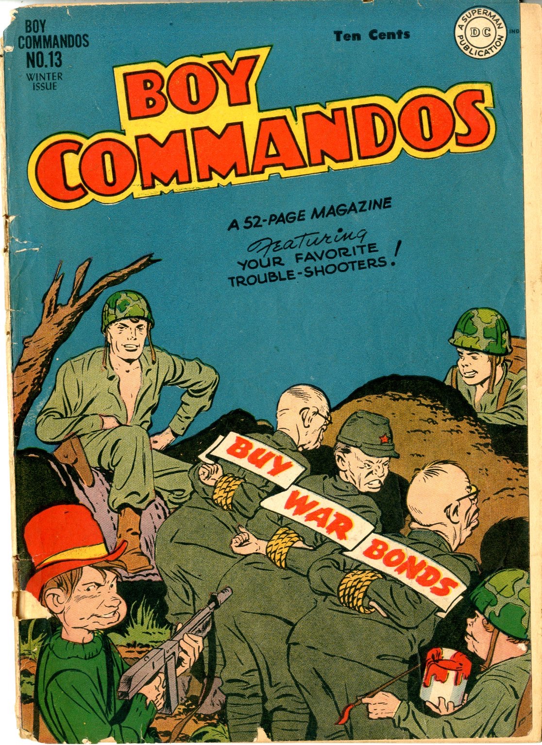 BOY COMMANDOS / Issue #13 | Sold Details | Four Color Comics
