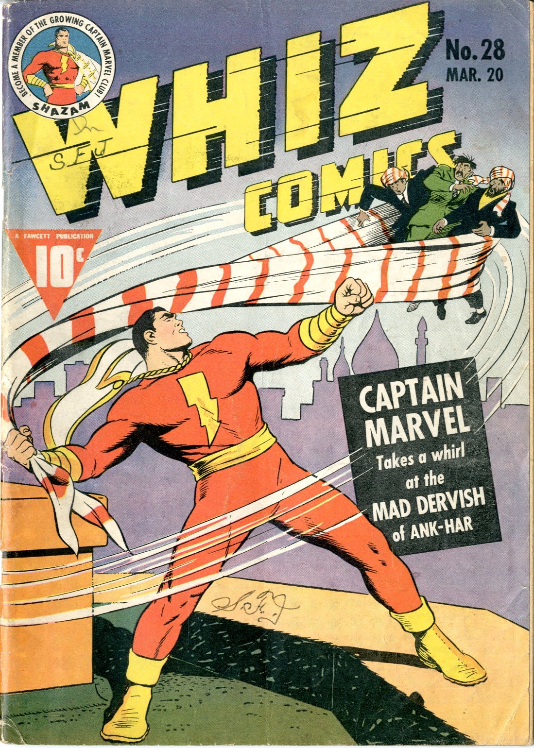 WHIZ COMICS / Issue #28 | Sold Details | Four Color Comics