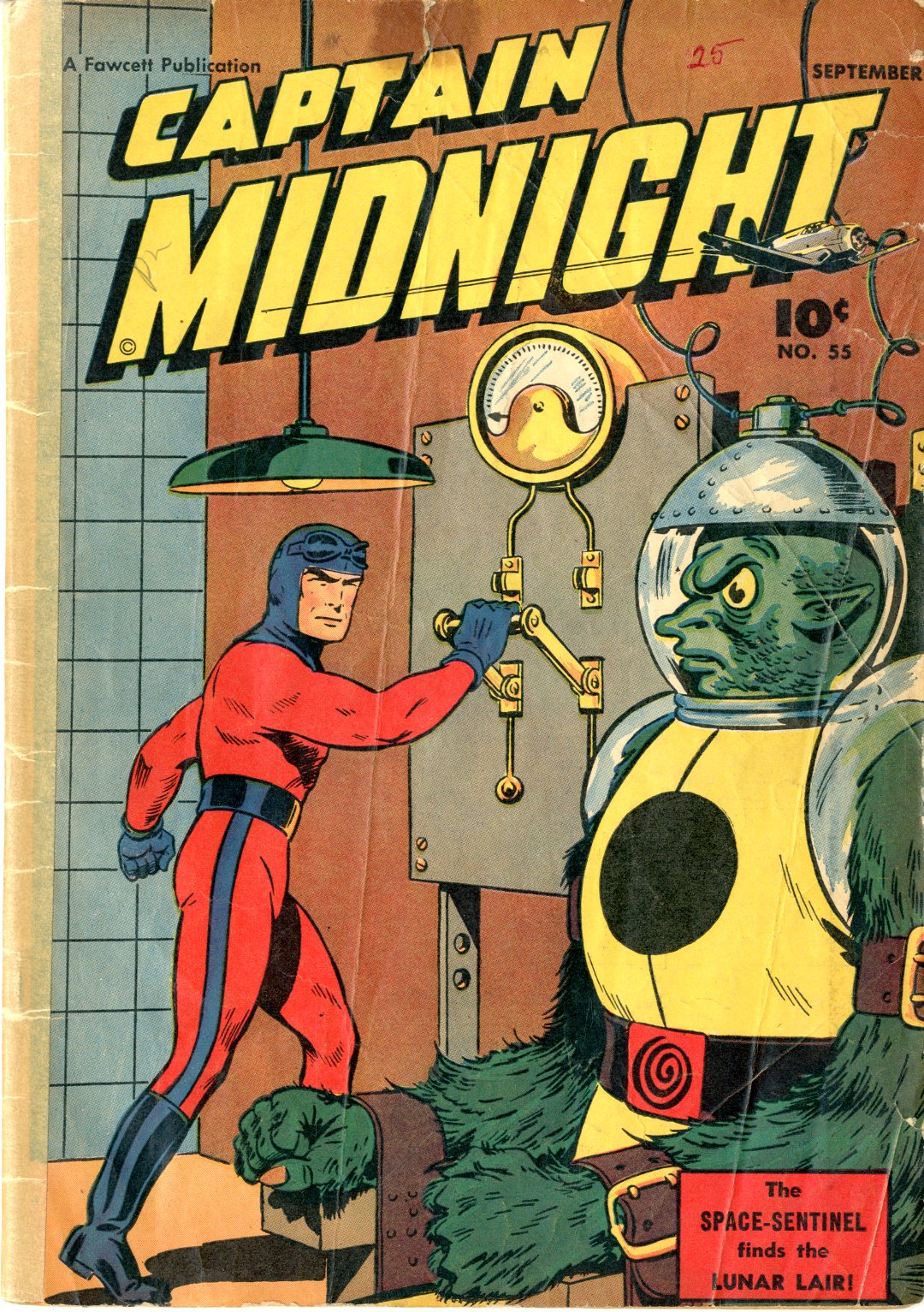 CAPTAIN MIDNIGHT / Issue #55 | Sold Details | Four Color Comics