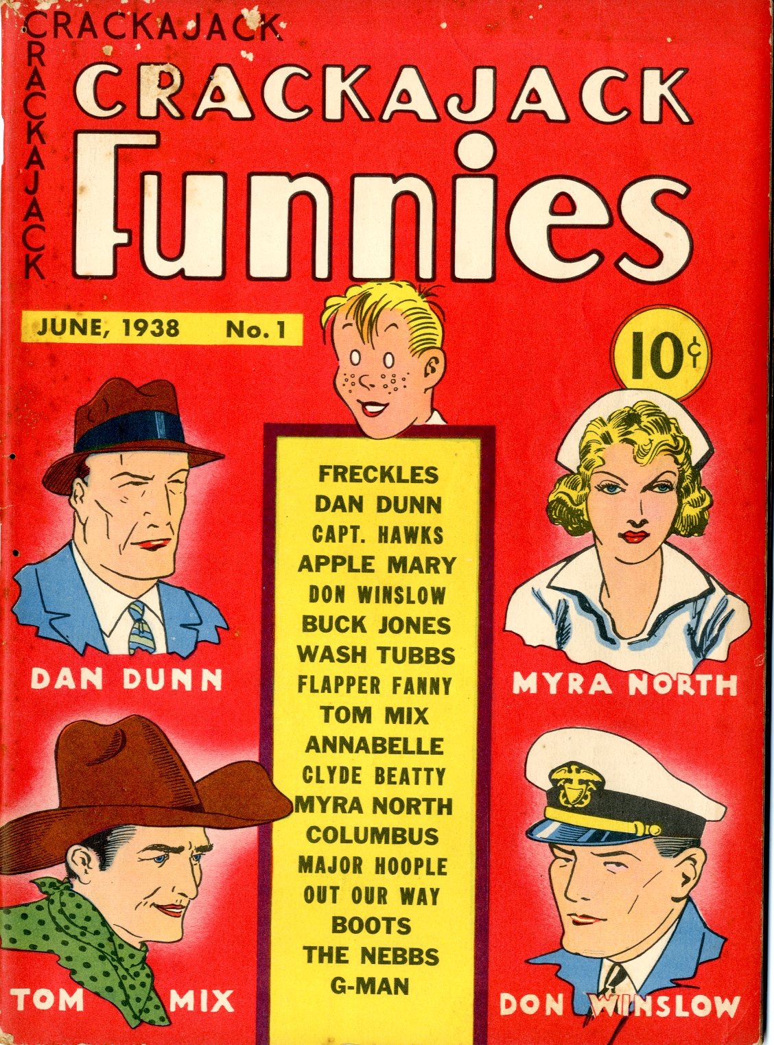 CRACKAJACK FUNNIES / Issue #1 | Sold Details | Four Color Comics