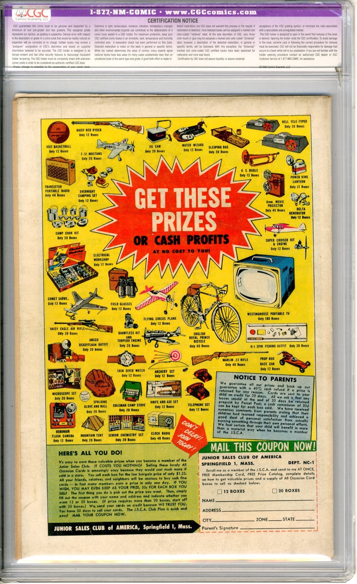 Showcase / Issue #13 | Sold Details | Four Color Comics