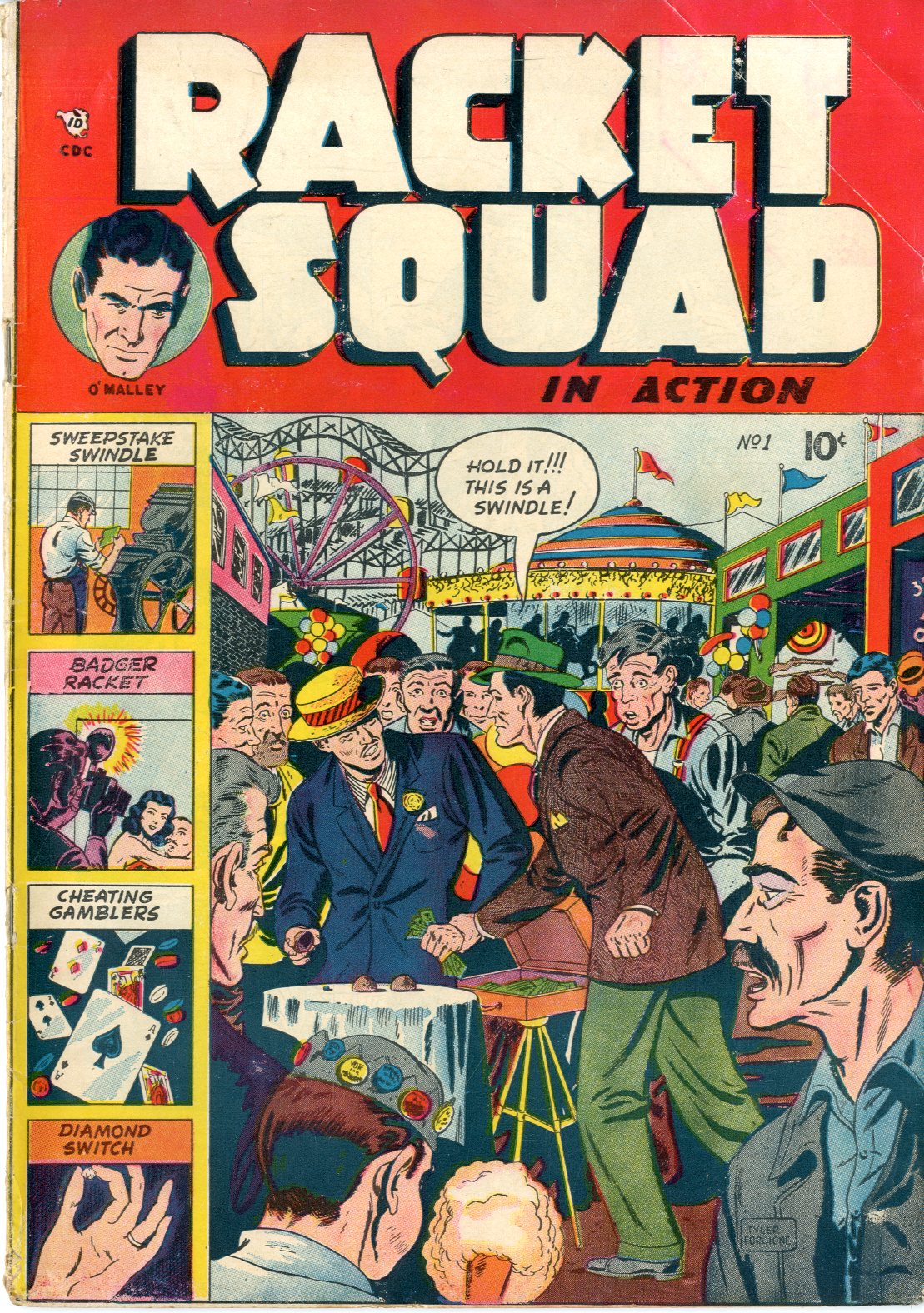 RACKET SQUAD / Issue #1 | Sold Details | Four Color Comics