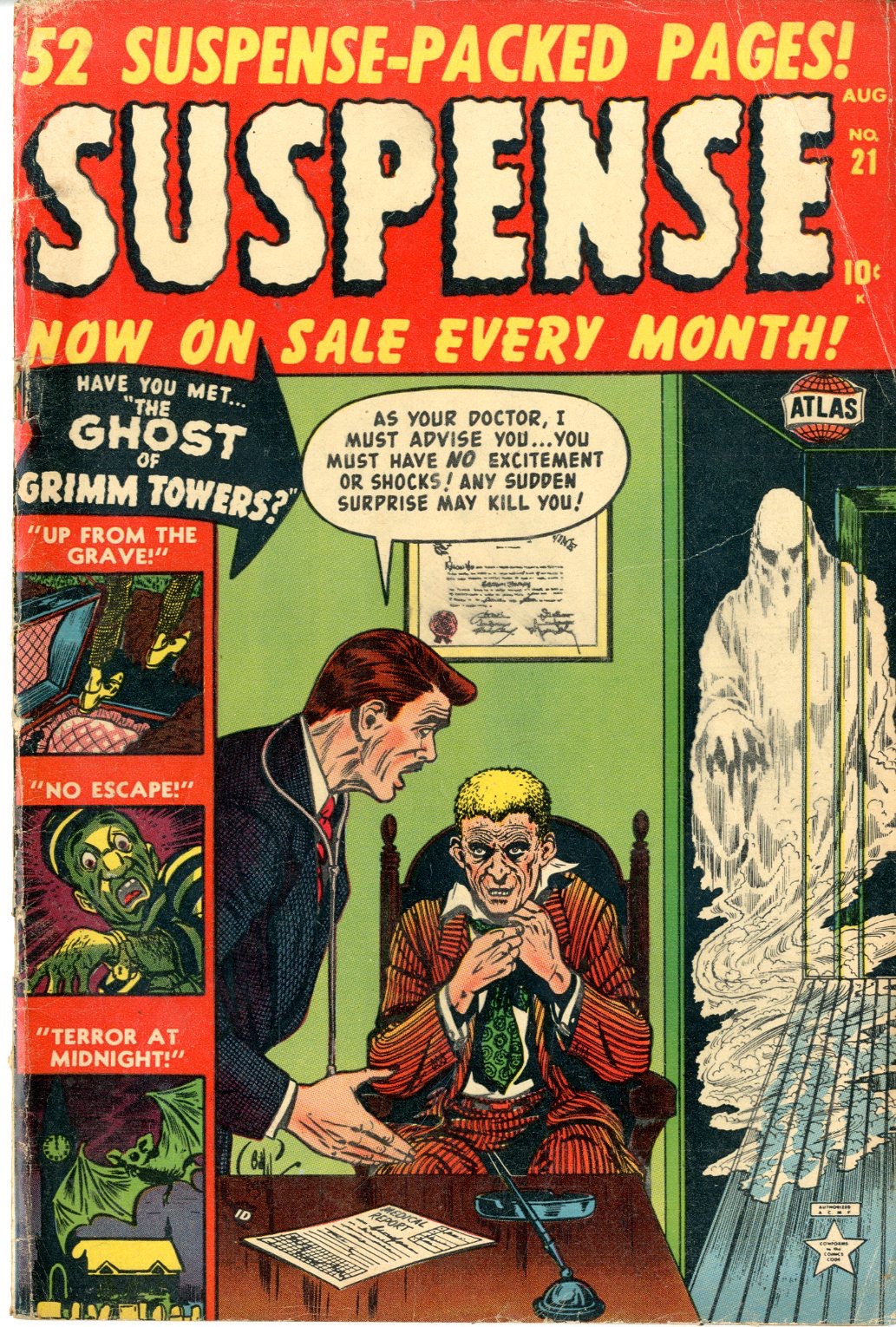 SUSPENSE / Issue #21 | Sold Details | Four Color Comics