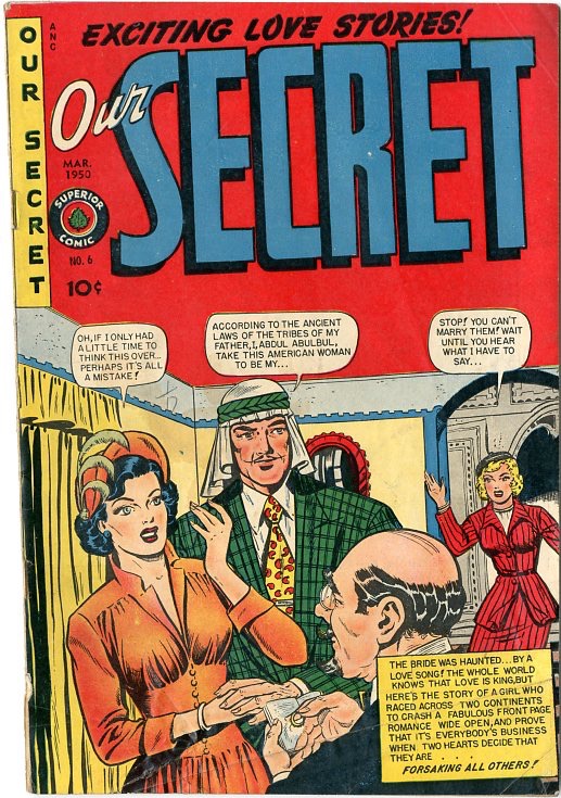 OUR SECRET / Issue #6 | Sold Details | Four Color Comics