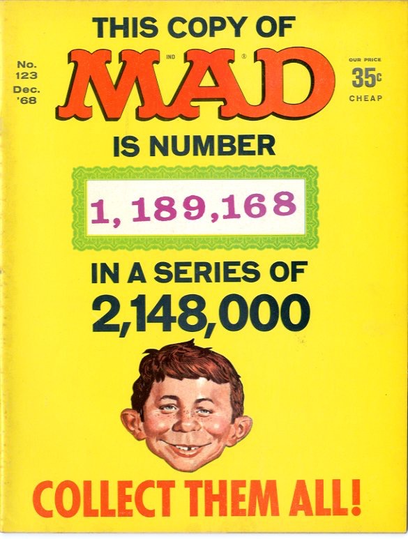 MAD / Issue #123 | Comics Details | Four Color Comics