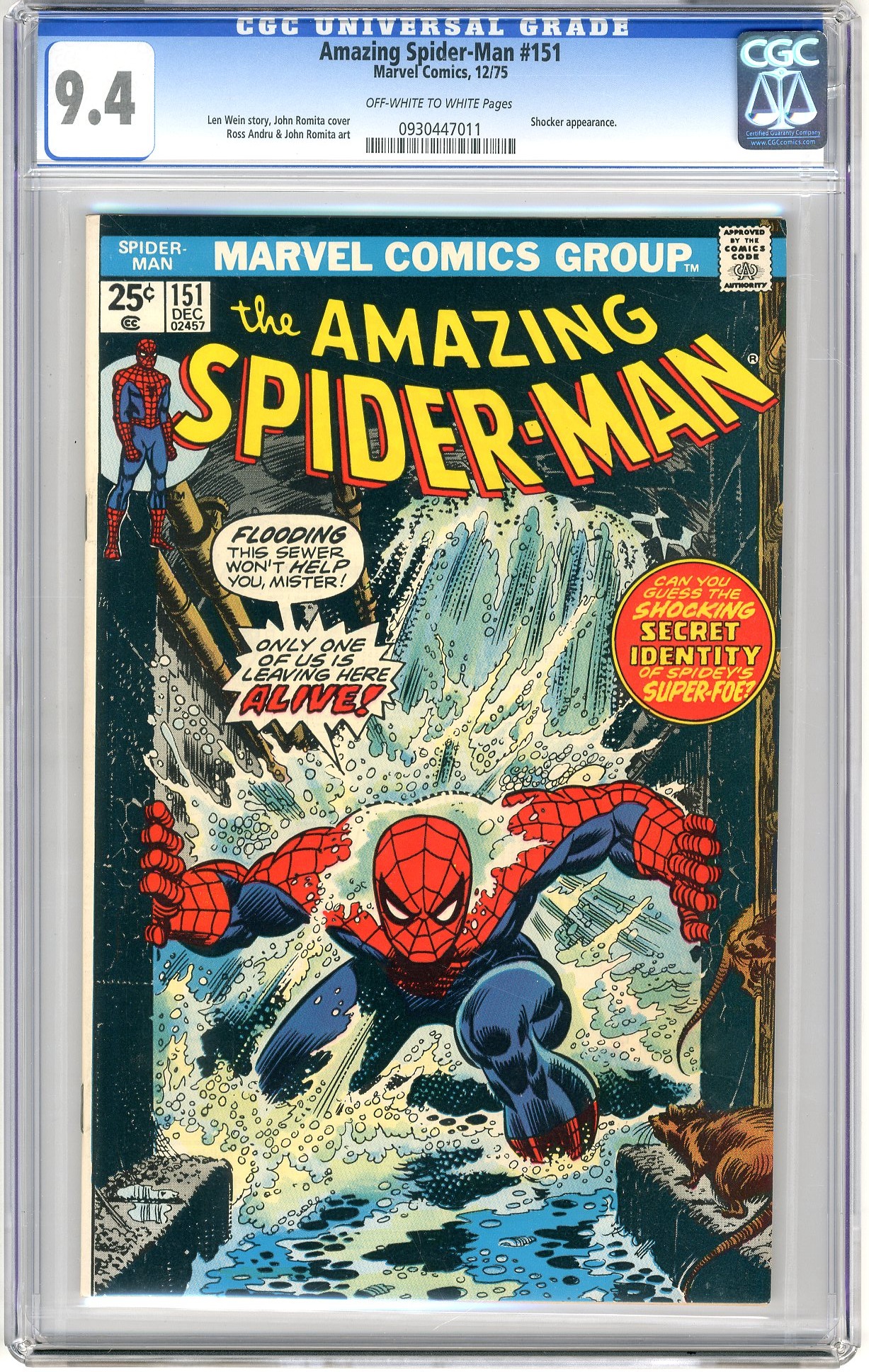 AMAZING SPIDER-MAN / Issue #151 | Sold Details | Four Color Comics