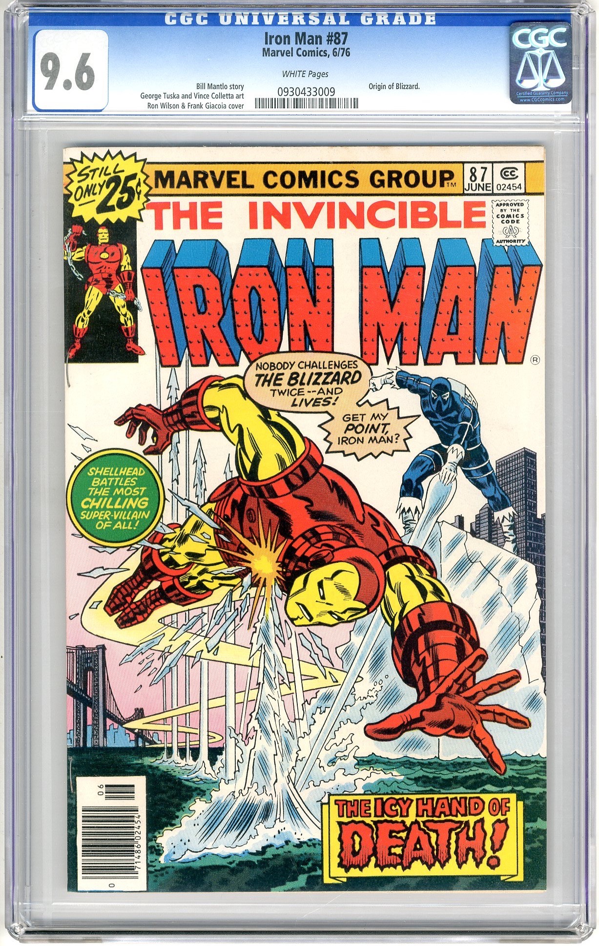 IRON MAN / Issue #87 | Sold Details | Four Color Comics