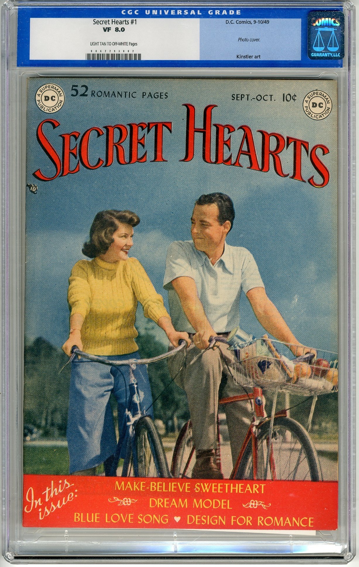 SECRET HEARTS / Issue #1 | Sold Details | Four Color Comics