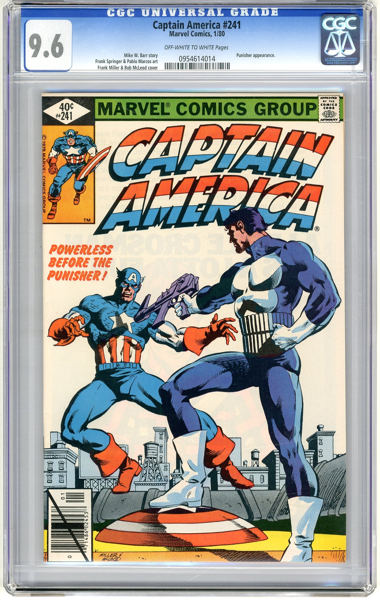 CAPTAIN AMERICA / Issue #241 | Sold Details | Four Color Comics