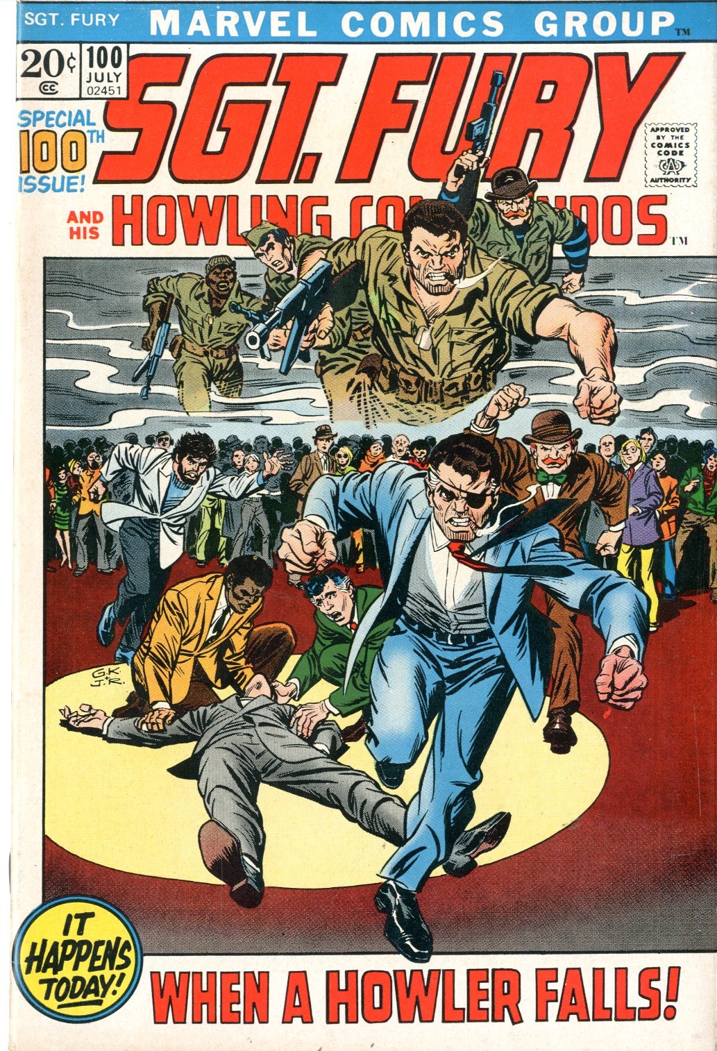 Sgt. Fury / Issue #100 | Comics Details | Four Color Comics