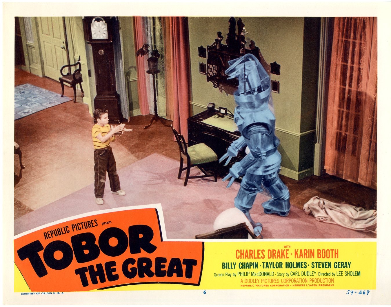 Tobor the Great 1954 | Posters Details | Four Color Comics