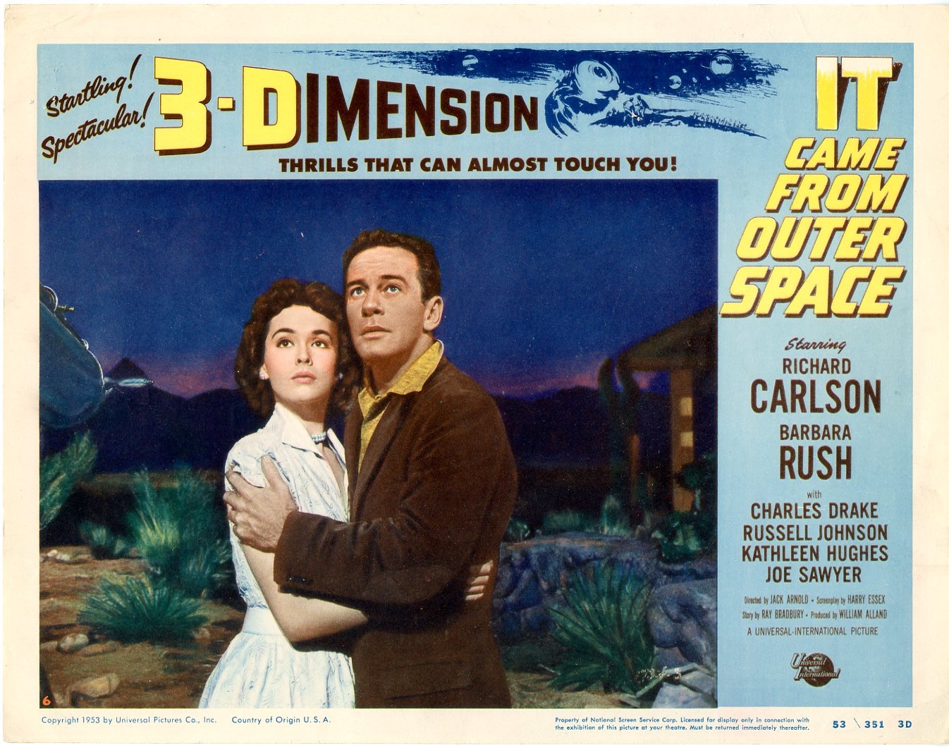 It Came from Outer Space 1953 / Issue #1 | Sold Details | Four Color Comics