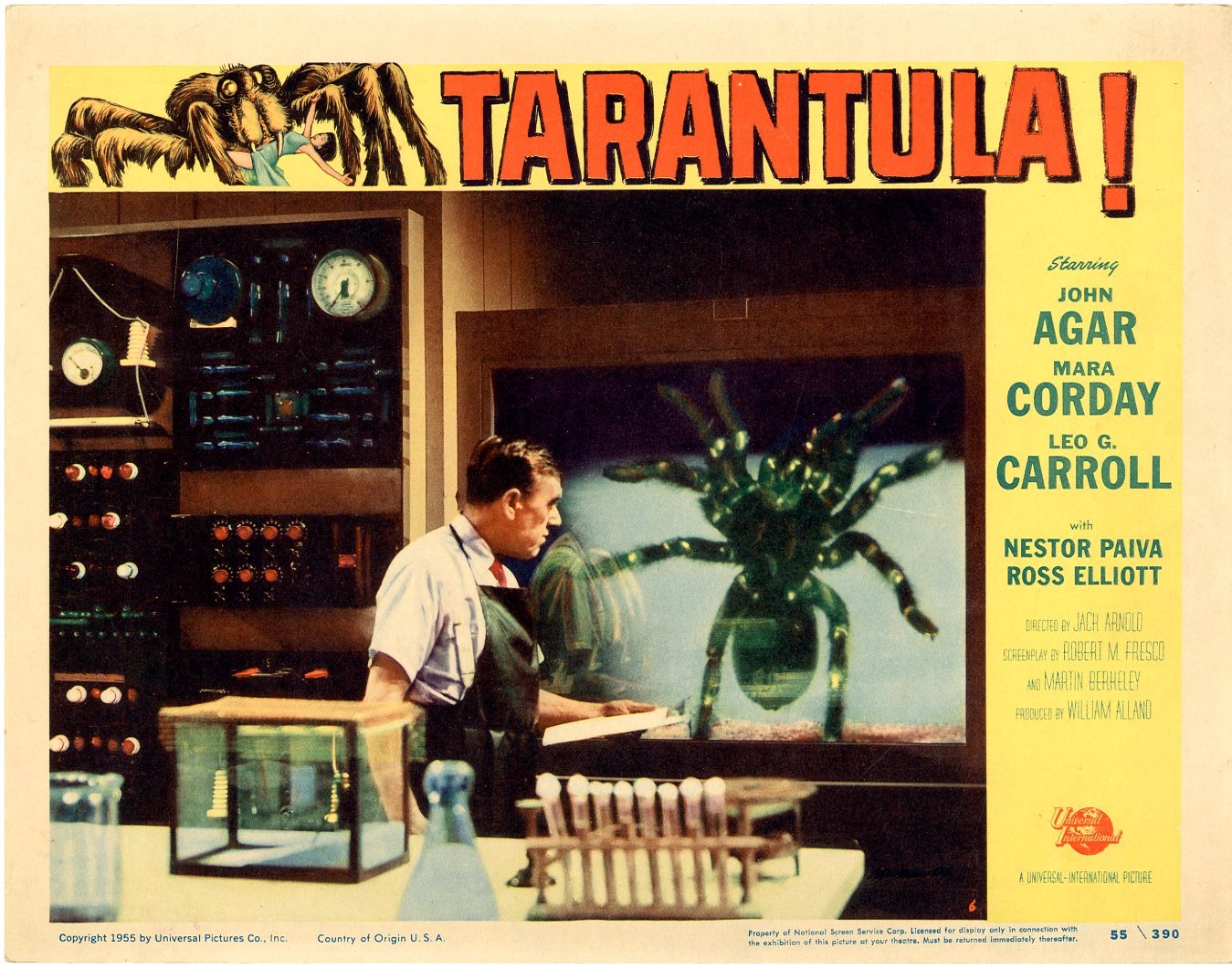 Tarantula 1955 Poster