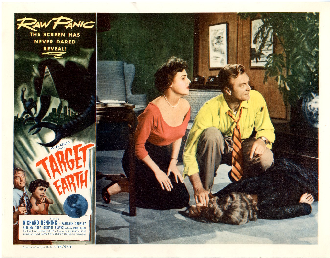 Target Earth 1954 | Posters Details | Four Color Comics
