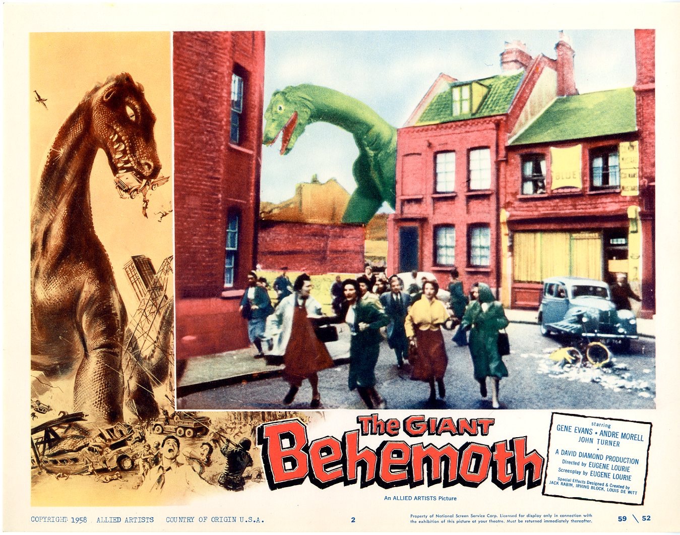 Giant Behemoth 1959 | Posters Details | Four Color Comics