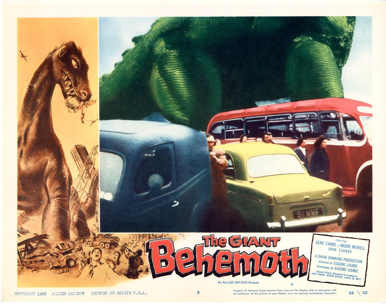 Giant Behemoth 1959 | Posters Details | Four Color Comics