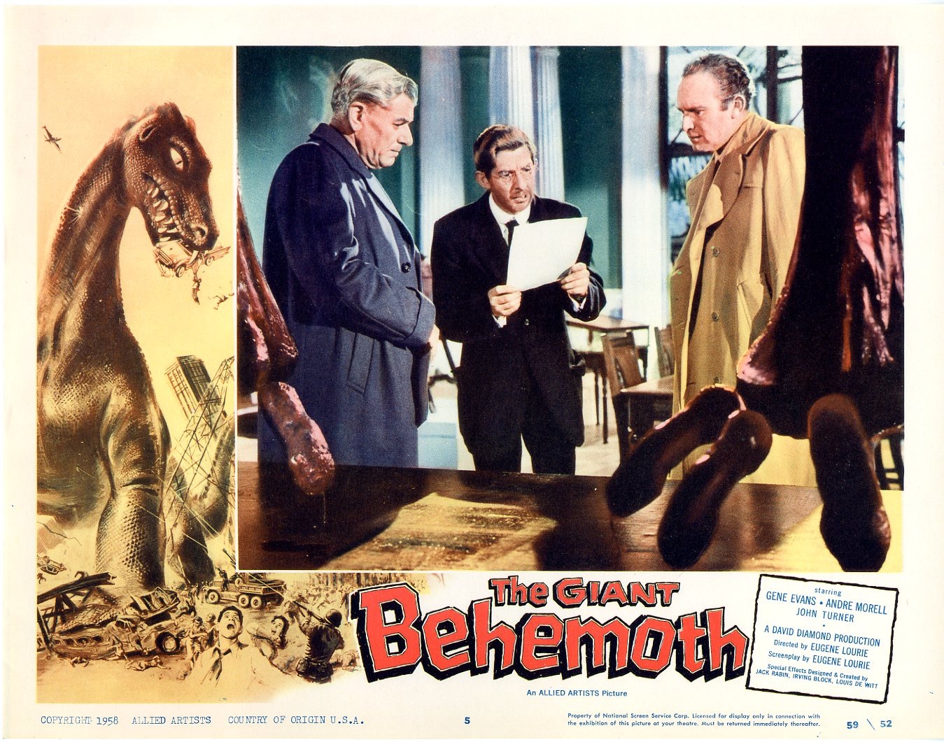 Giant Behemoth 1959 | Posters Details | Four Color Comics