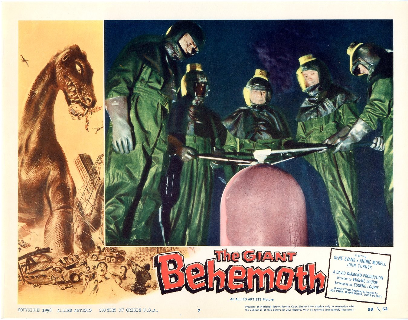 Giant Behemoth 1959 | Posters Details | Four Color Comics