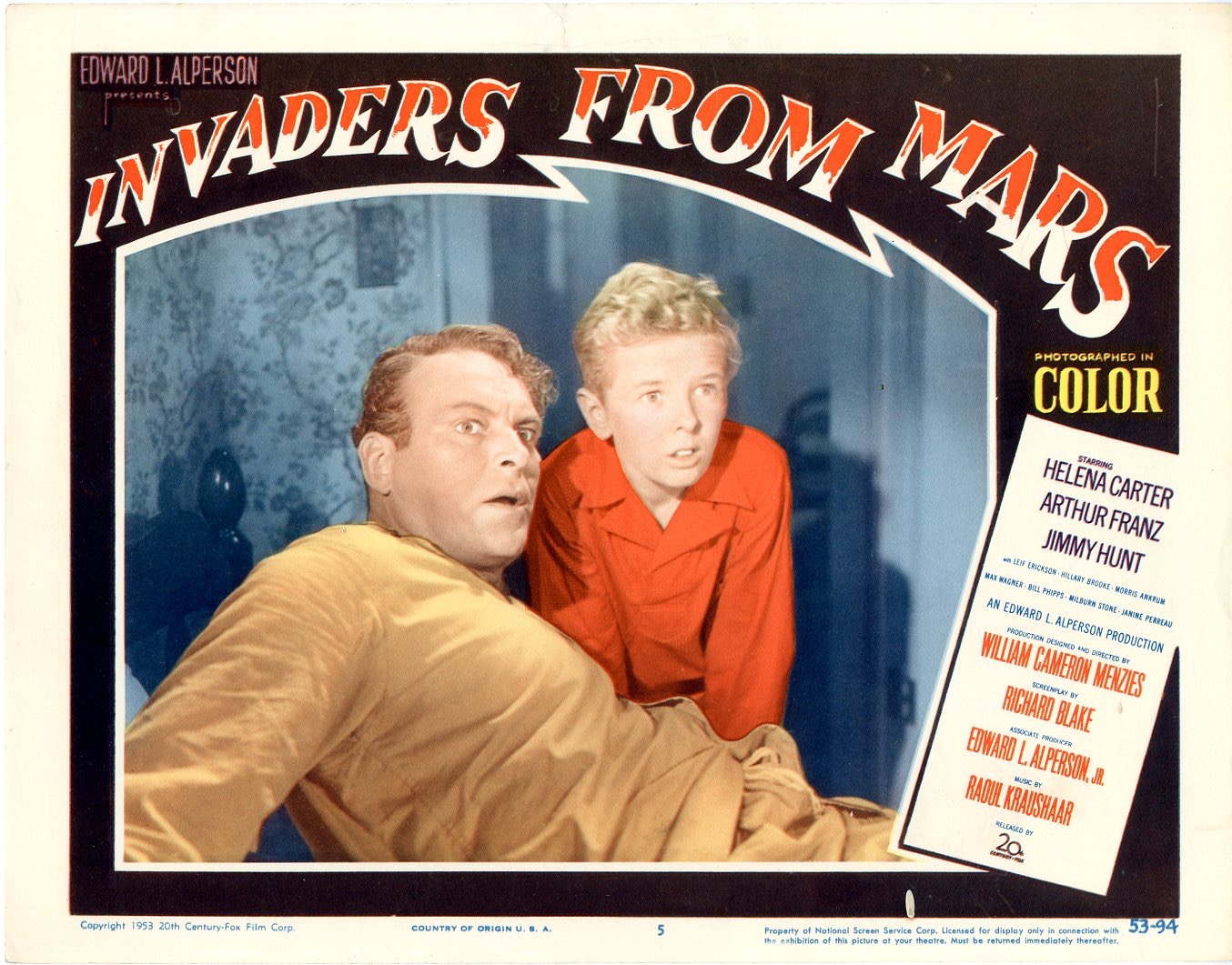 Invaders from Mars 1953 / Issue #5 | Sold Details | Four Color Comics