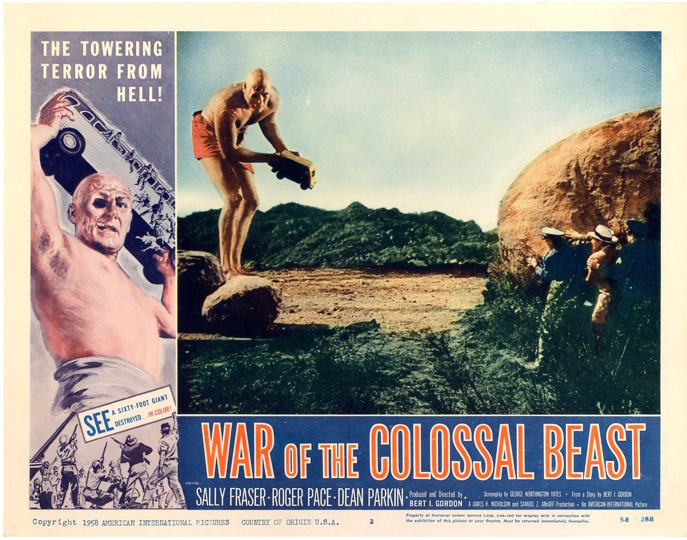 War of the Colossal Beast 1958 | Sold Details | Four Color Comics