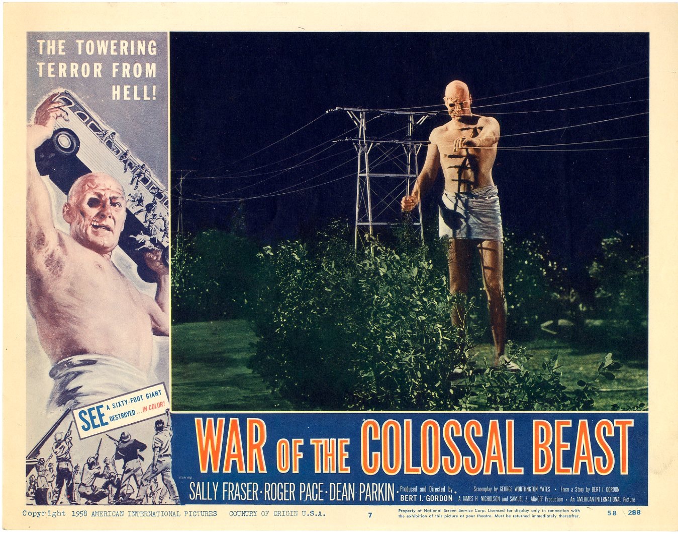 War of the Colossal Beast 1958 | Sold Details | Four Color Comics