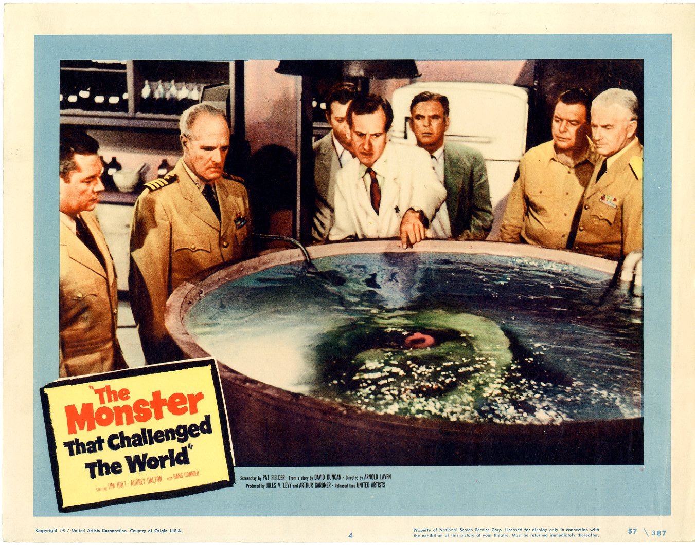 Monster that Challenged the World 1957 | Posters Details | Four Color ...