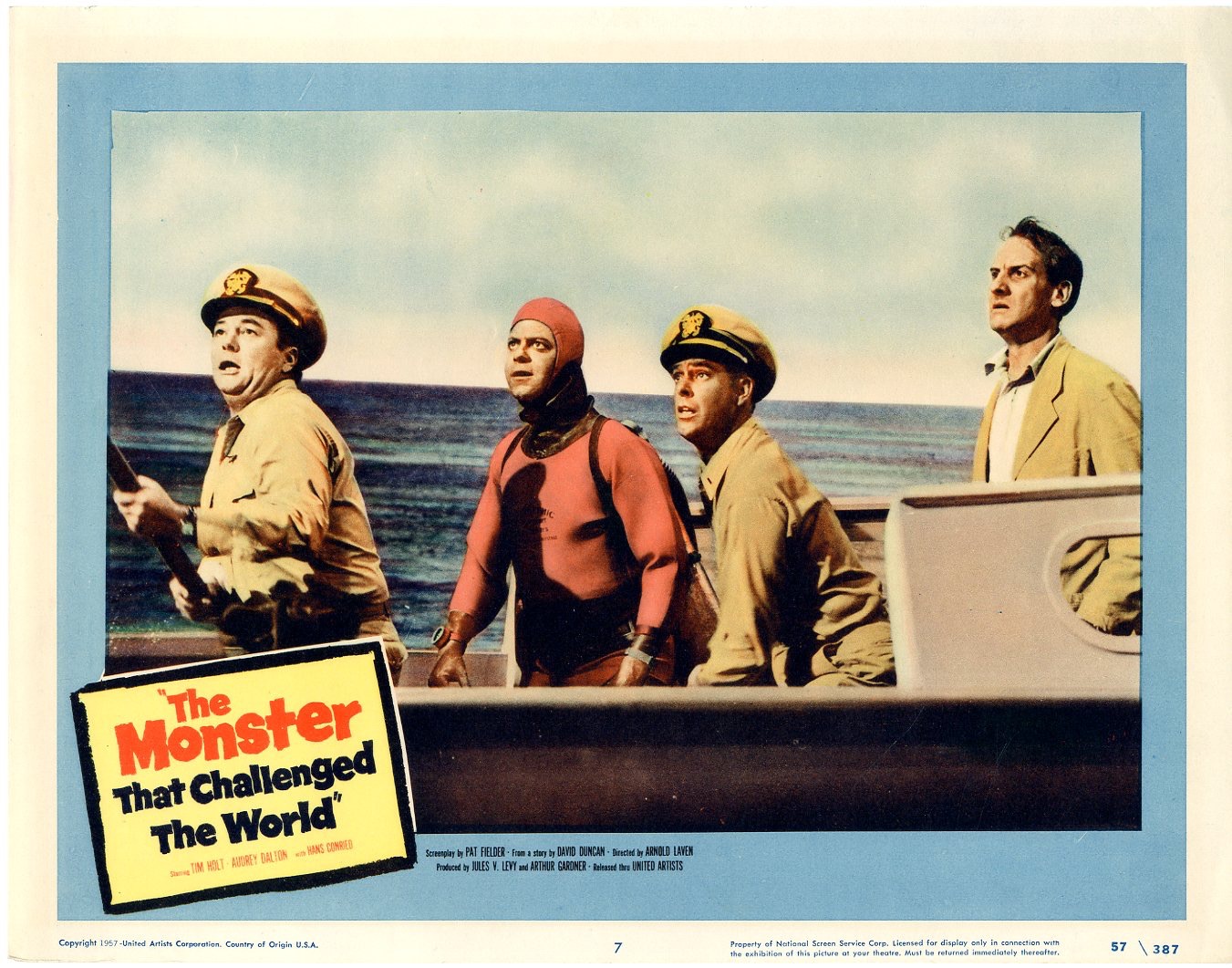 Monster that Challenged the World 1957 | Posters Details | Four Color ...