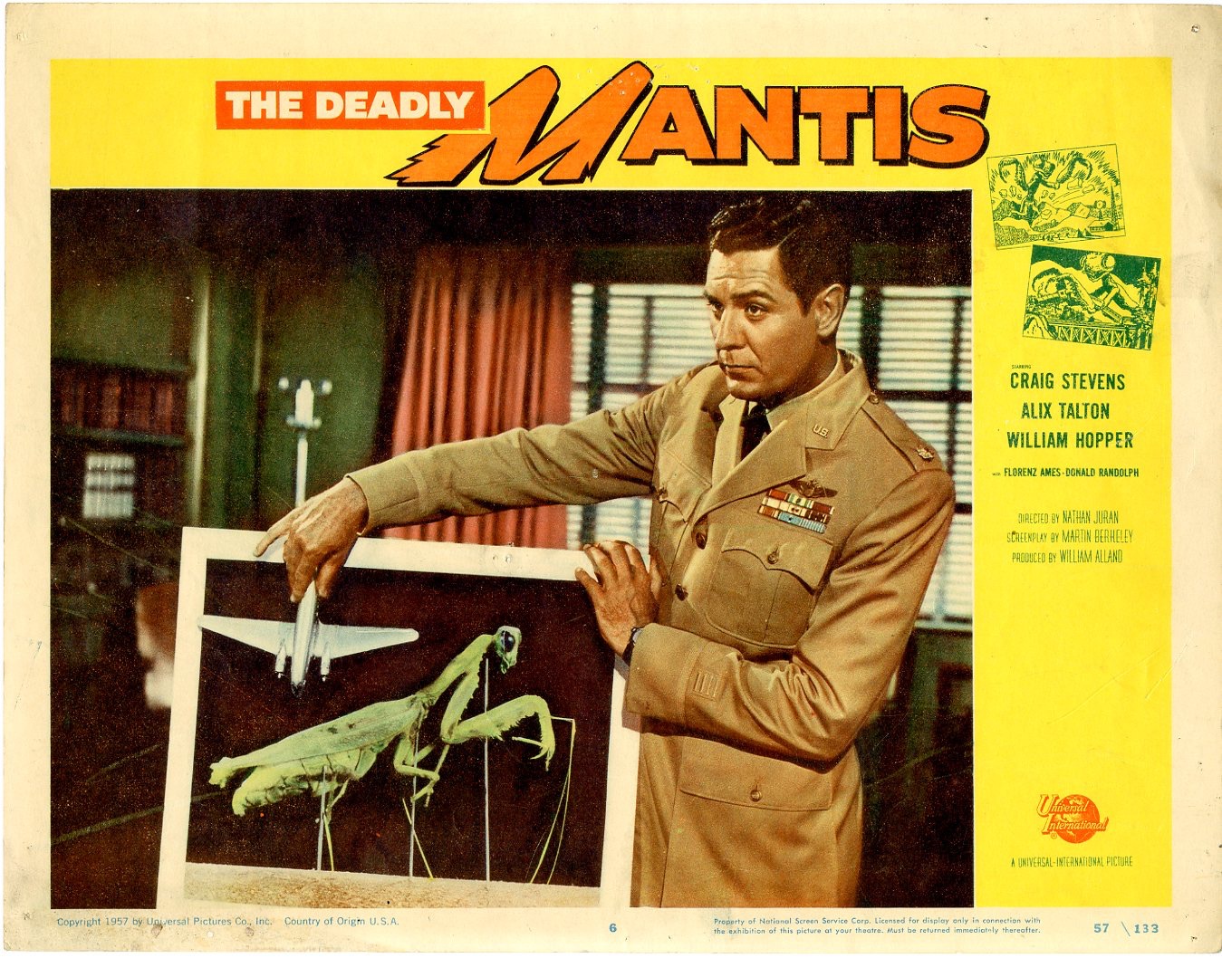 Deadly Mantis 1957 lcs / Issue #1 | Sold Details | Four Color Comics