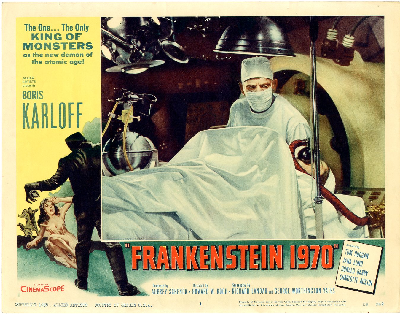 Frankenstein 1970 | Sold Details | Four Color Comics