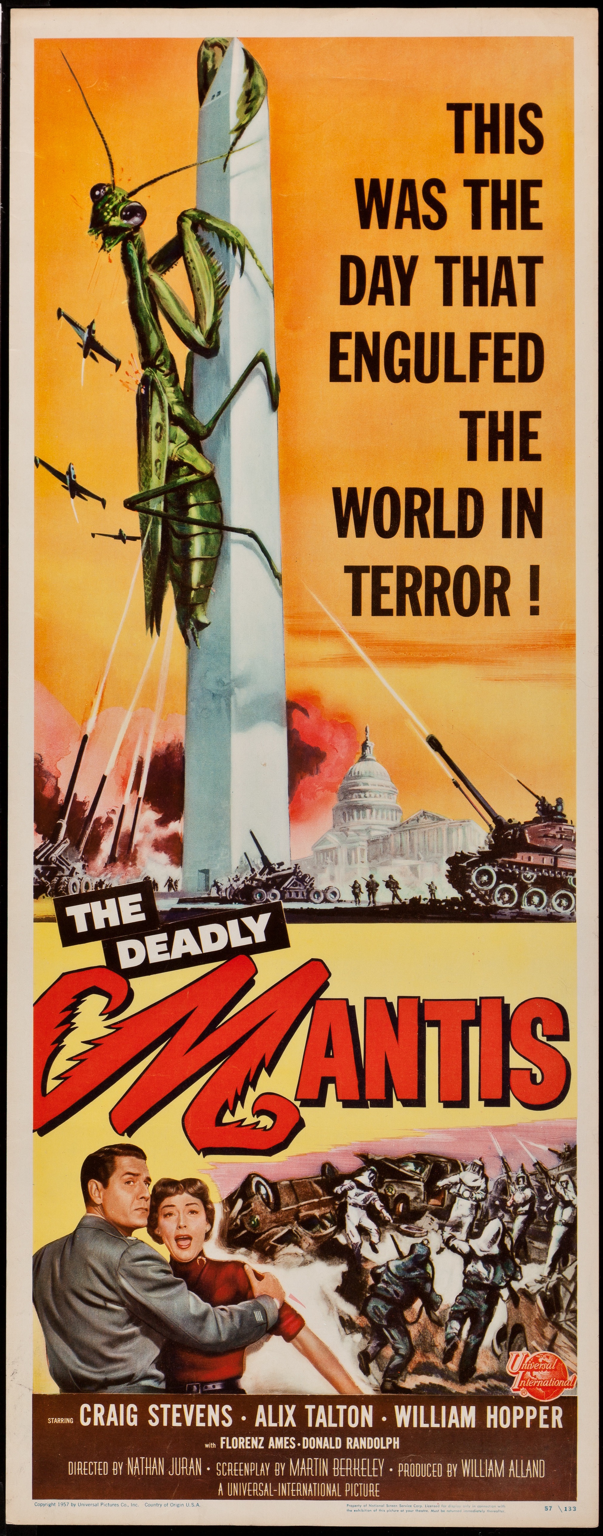 Deadly Mantis 1957 | Sold Details | Four Color Comics