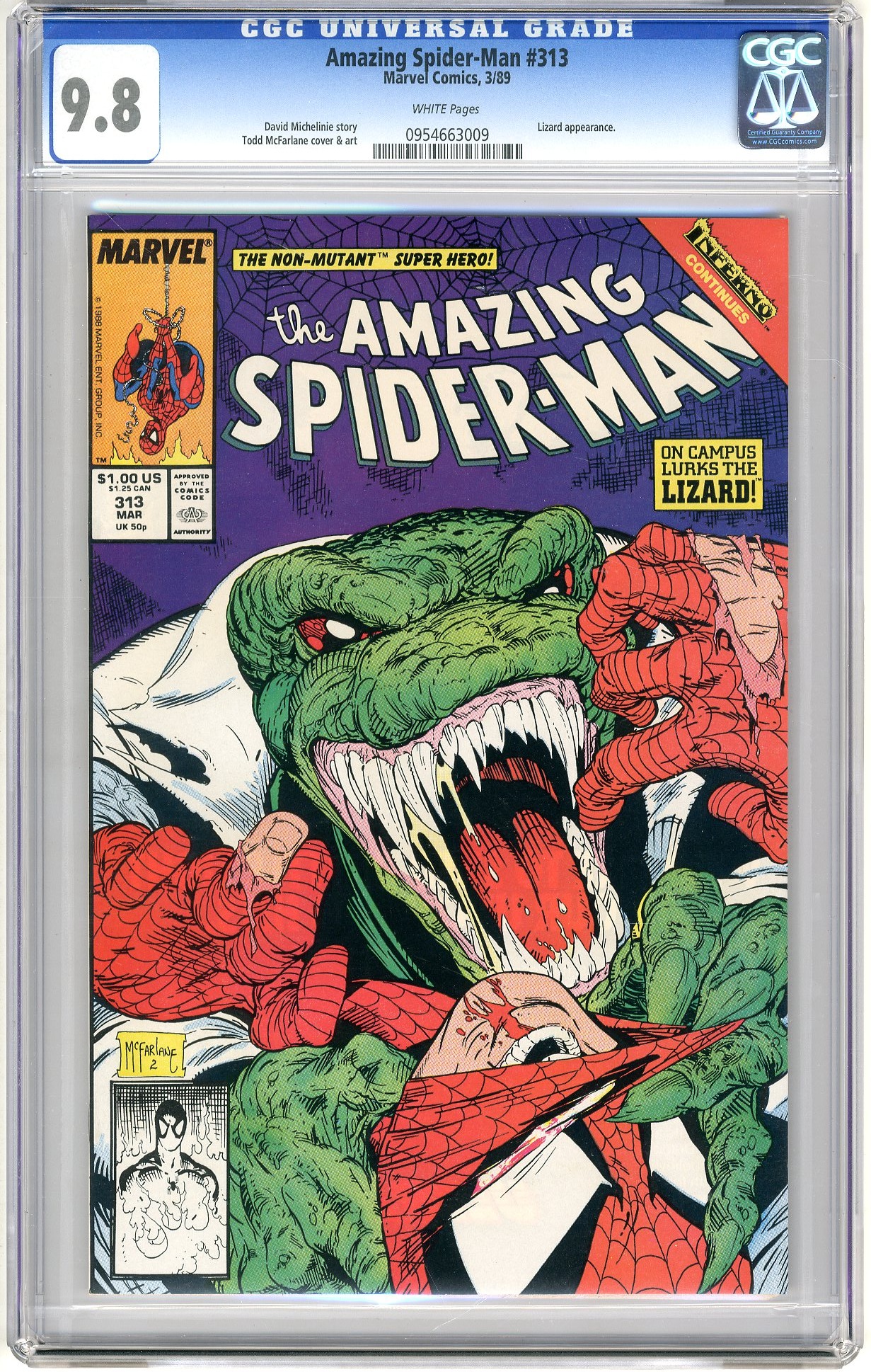 AMAZING SPIDER-MAN / Issue #313 | Sold Details | Four Color Comics