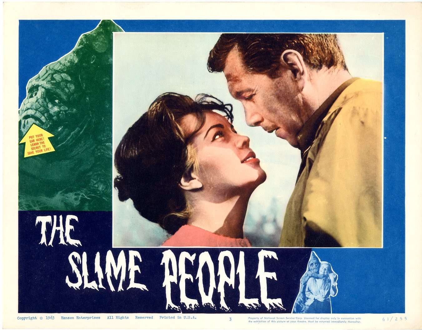 Slime People 1963 | Posters Details | Four Color Comics
