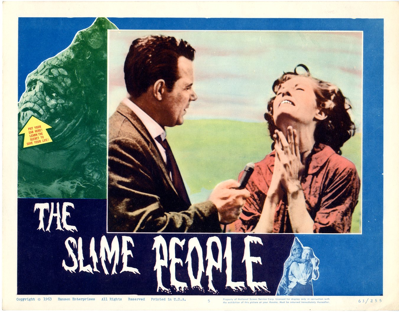 Slime People 1963 | Posters Details | Four Color Comics