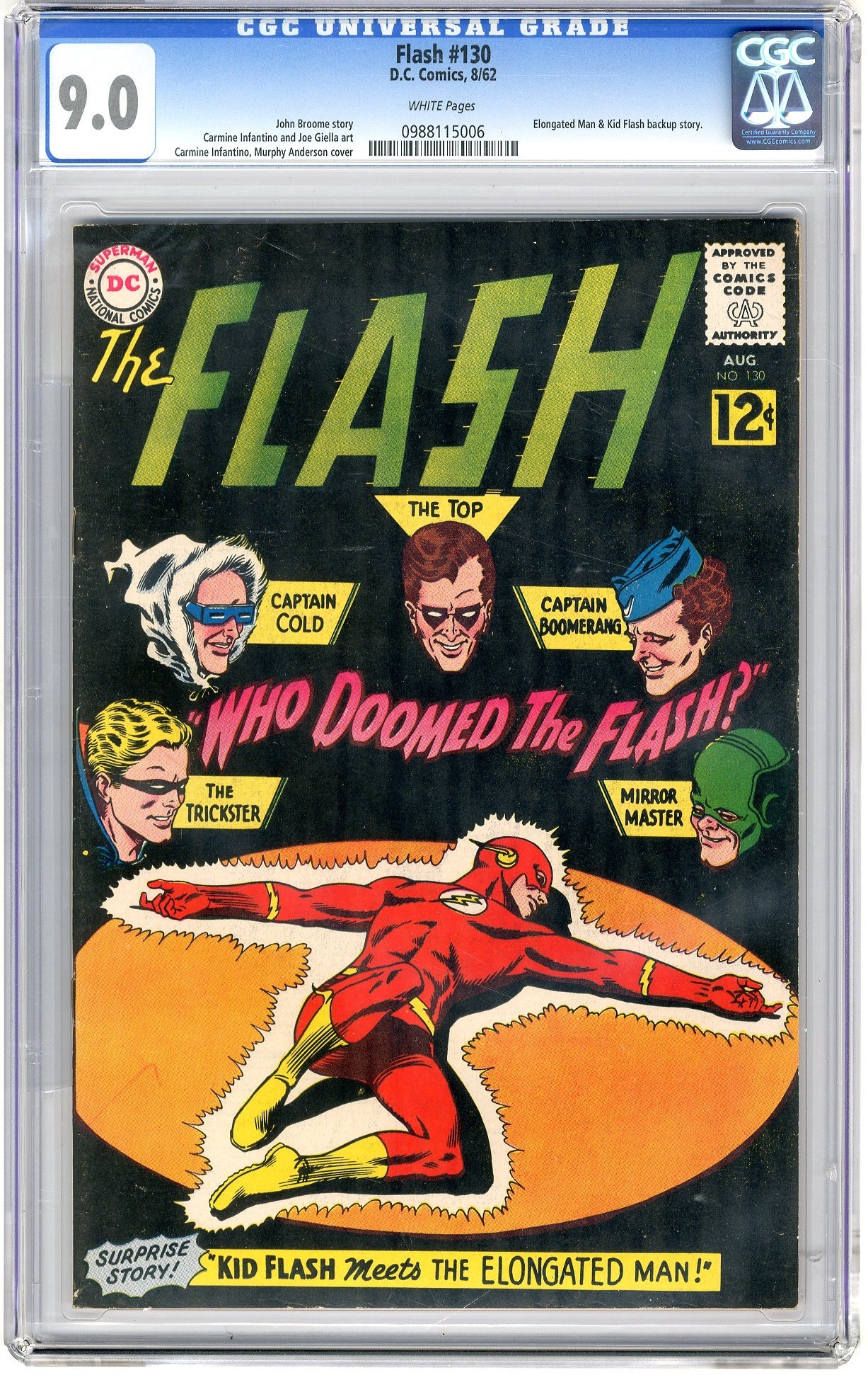 FLASH / Issue #130 | Sold Details | Four Color Comics