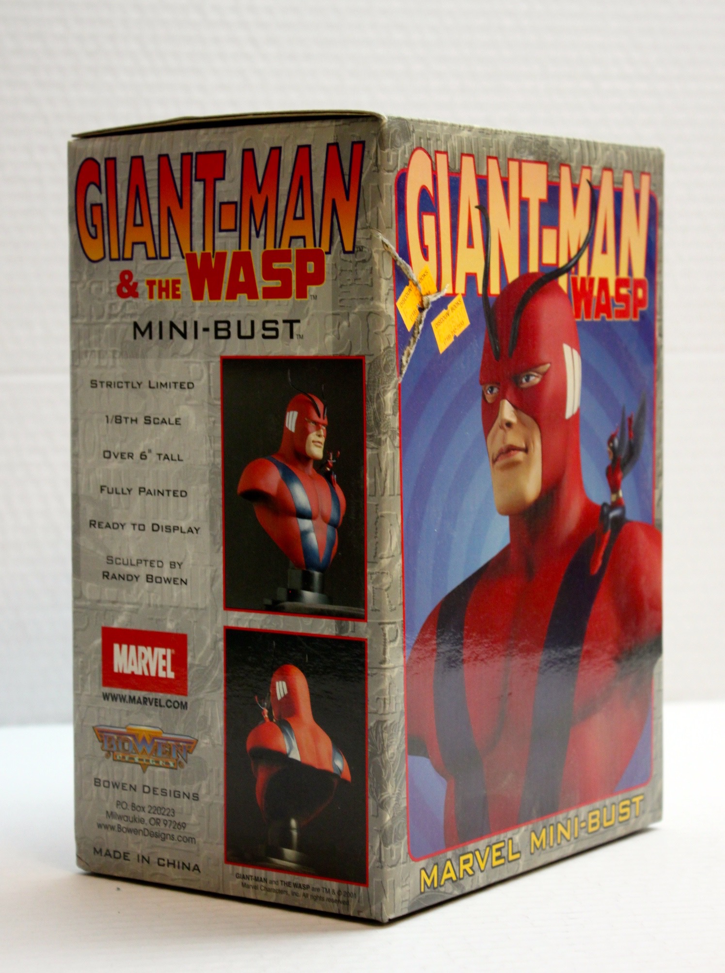 Bowen Designs Giant-Man Wasp Mini-Bust | Sold Details | Four Color Comics